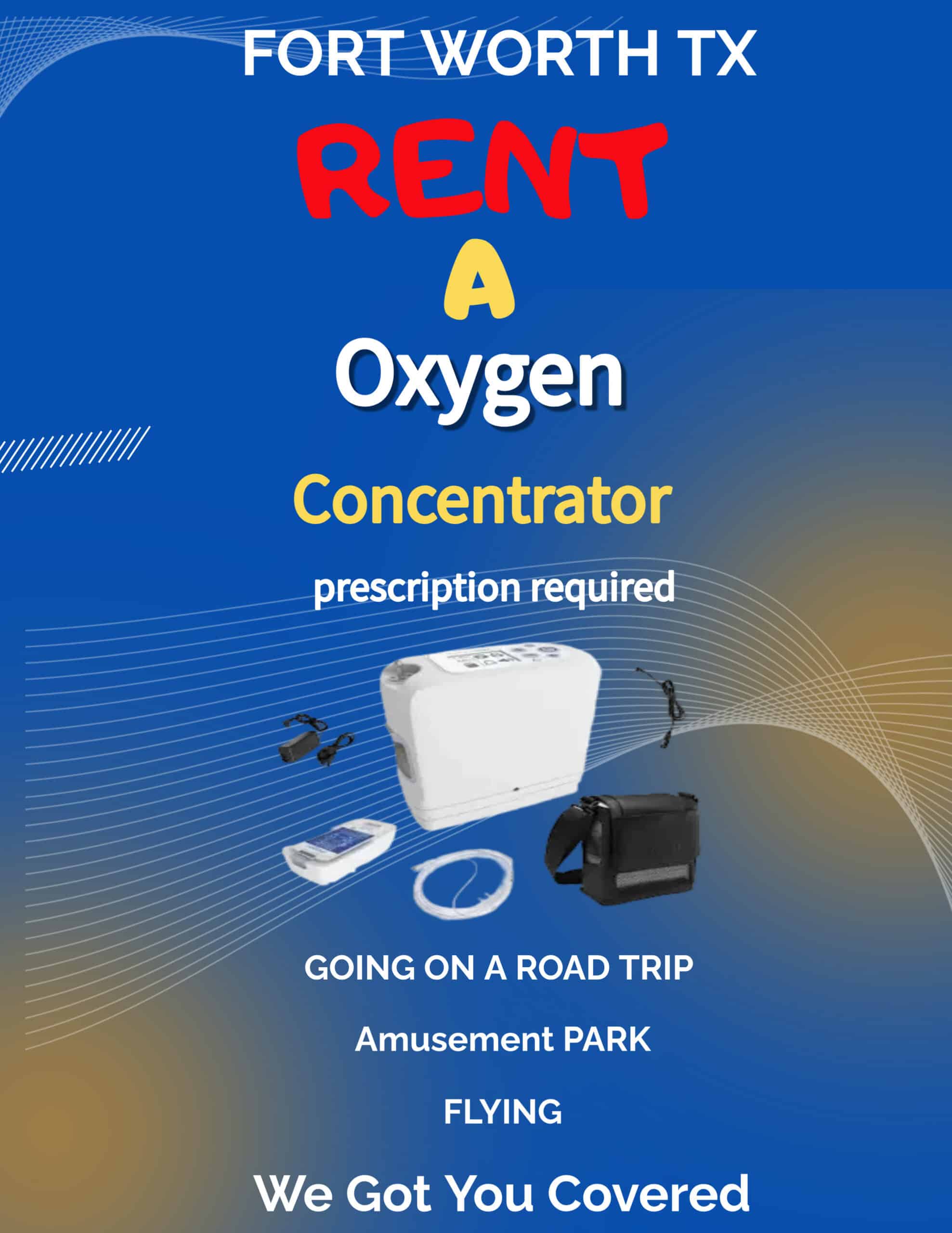 Oxygen Bar Rental in Fort Worth Dallas Texas